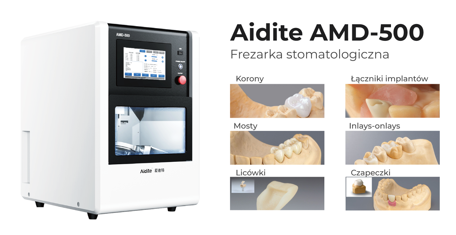Frezarka Aidite AMD-500 – Frezarka protetyczna CNC